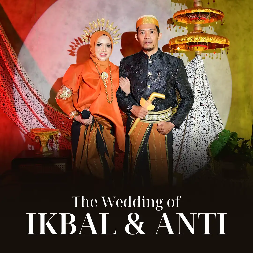 Undangan Pernikahan Ikbal dan Anti