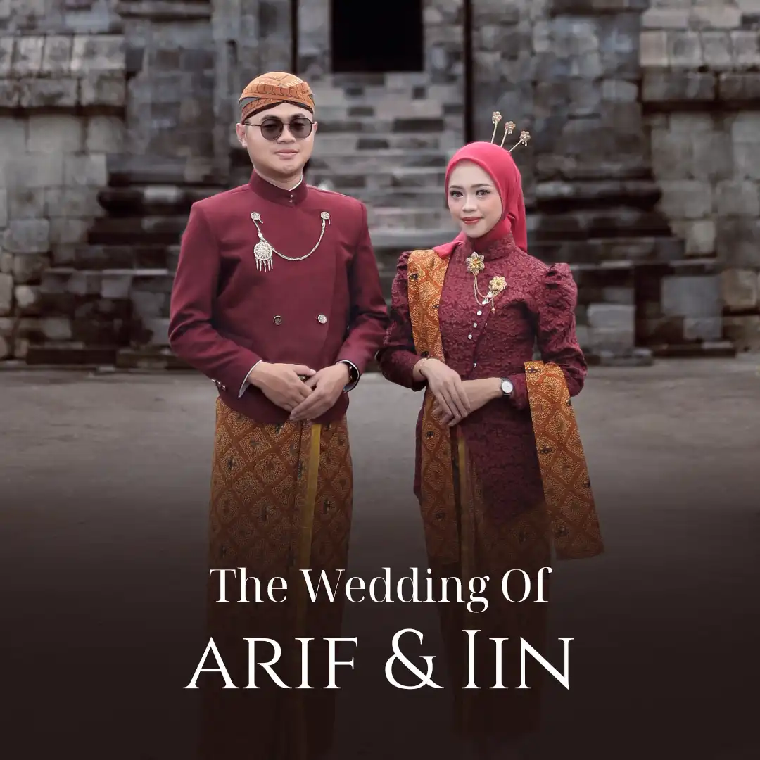 Undangan Pernikahan Arif dan Iin