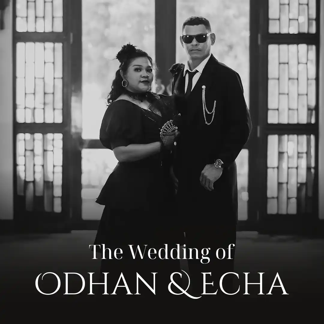 Undangan Pernikahan Odhan dan Echa