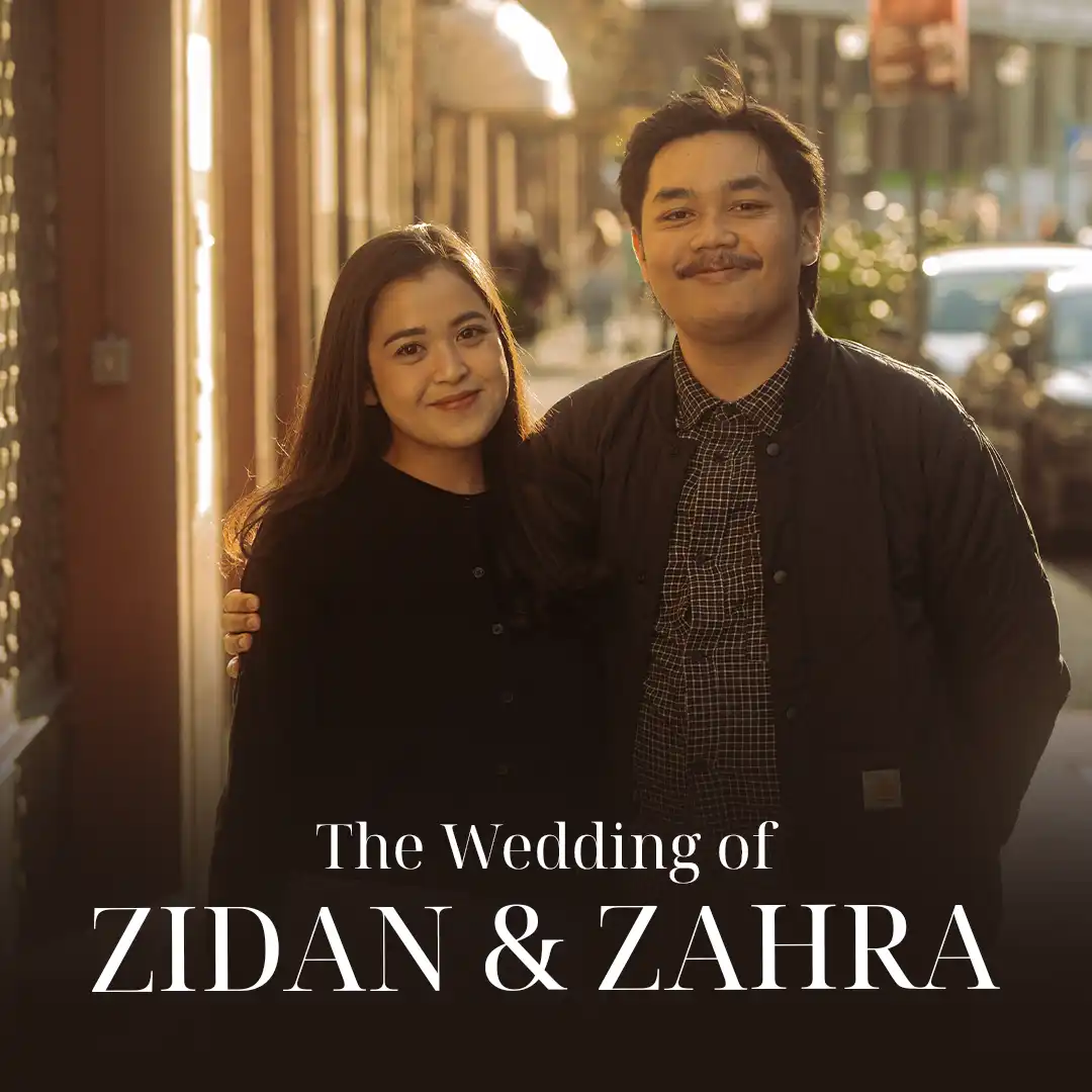 Undangan Pernikahan Zidan dan Zahra